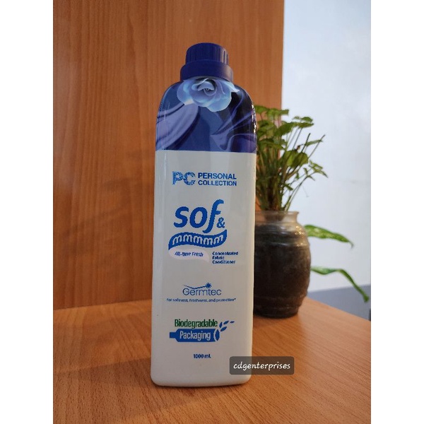 PC SOF ALL TIME FRESH Concentrated Fabric Conditioner 1000ml | Shopee ...