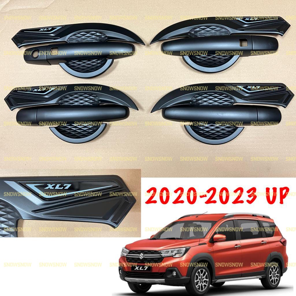 HITAM Suzuki XL7 Outer Handle Cover Package 2020 2021 2022 2023 2024 ...