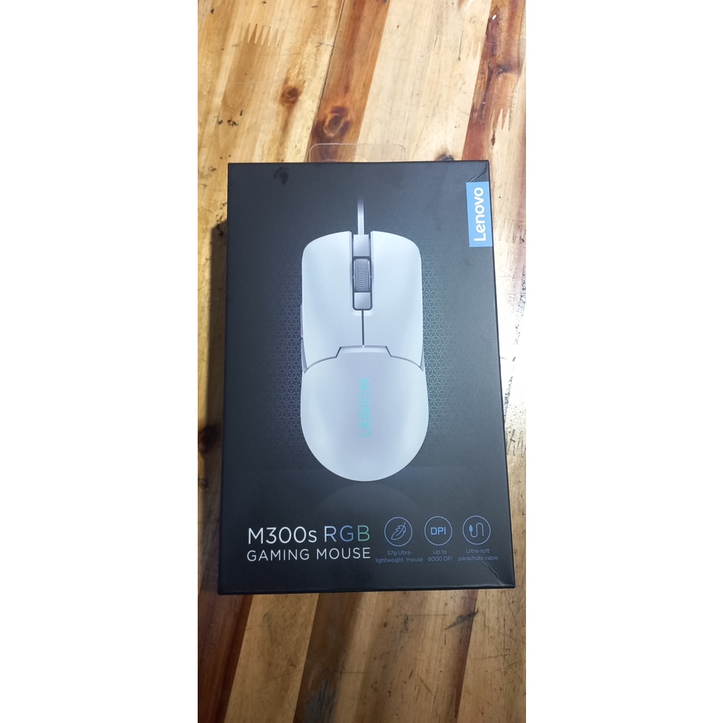 Lenovo Legion M300s RGB Gaming Wired Mouse (White) | Shopee Philippines