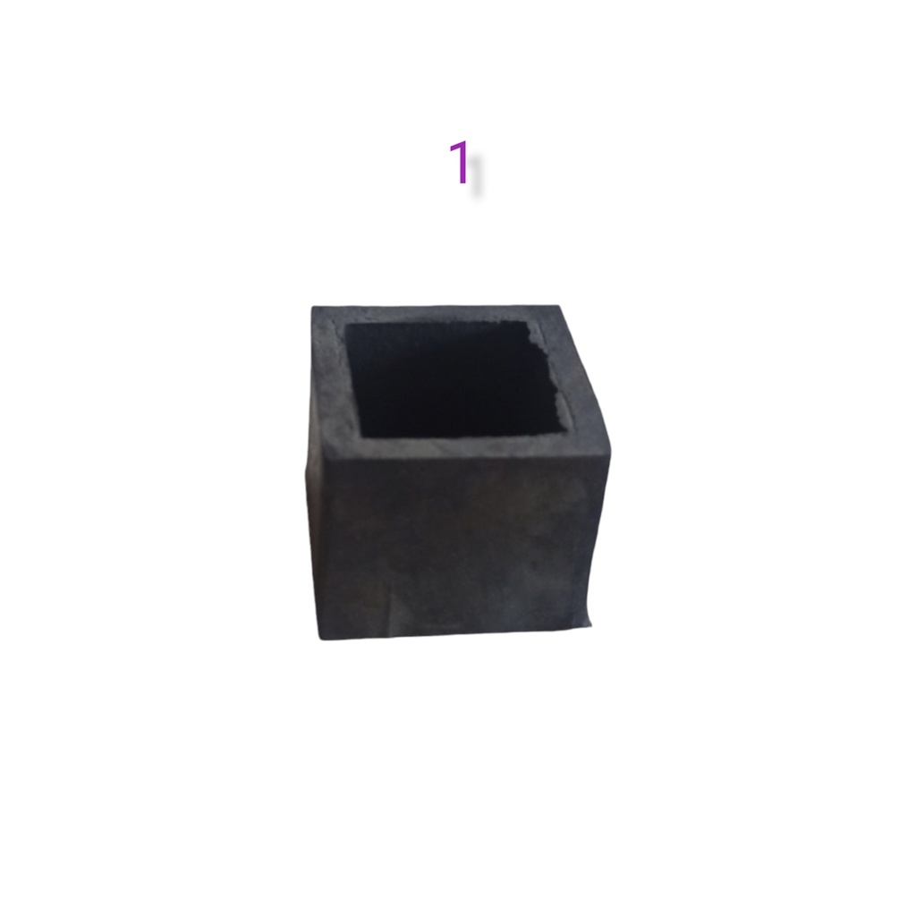 1PC Rubber Footing Square Round Tube Rubber Footing Tubular | Shopee ...