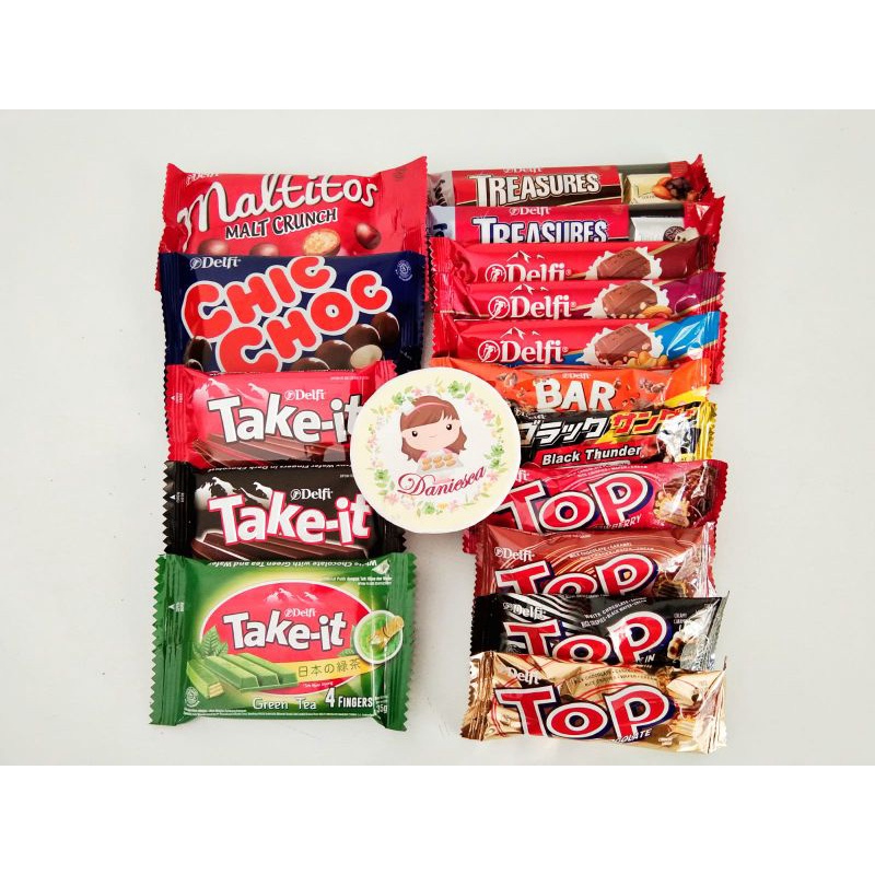 Various Delfi chocolate retail maltitos chic choc treasure barbar take ...