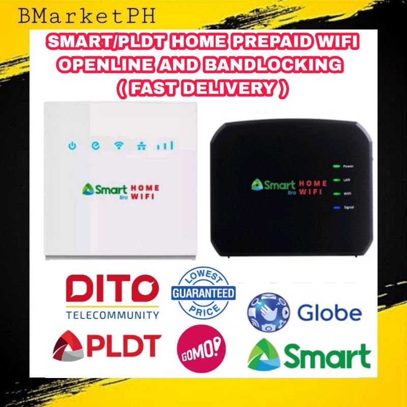 Pldt Smart Home Prepaid Wifi Openline And Band Locking ( Fast Delivery ) | Shopee Philippines