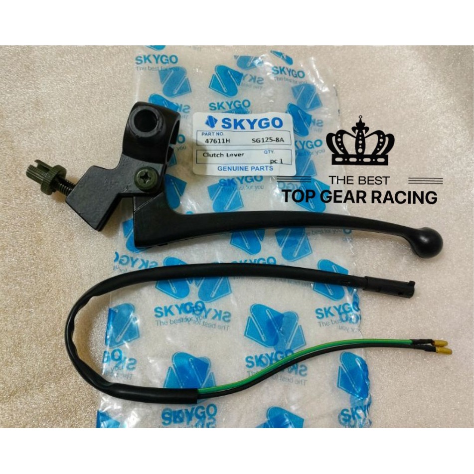 SKYGO CLUTCH LEVER left Bracket ASSY W/SWITCH SG125150 PONY SKYGO ...