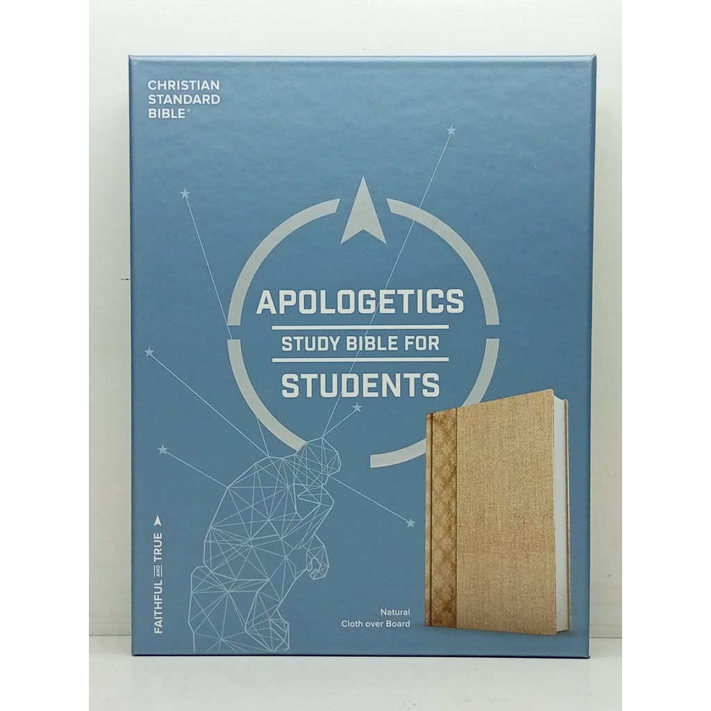 CSB APOLOGETICS STUDY BIBLE FOR STUDENTS (CLOTH OVER BOARD) BY: CSB Bibles by Holman | Shopee ...