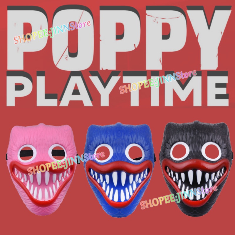 JINN LED Halloween Cosplay Masks Luminous HUGGY WUGGY Mask For Adult ...