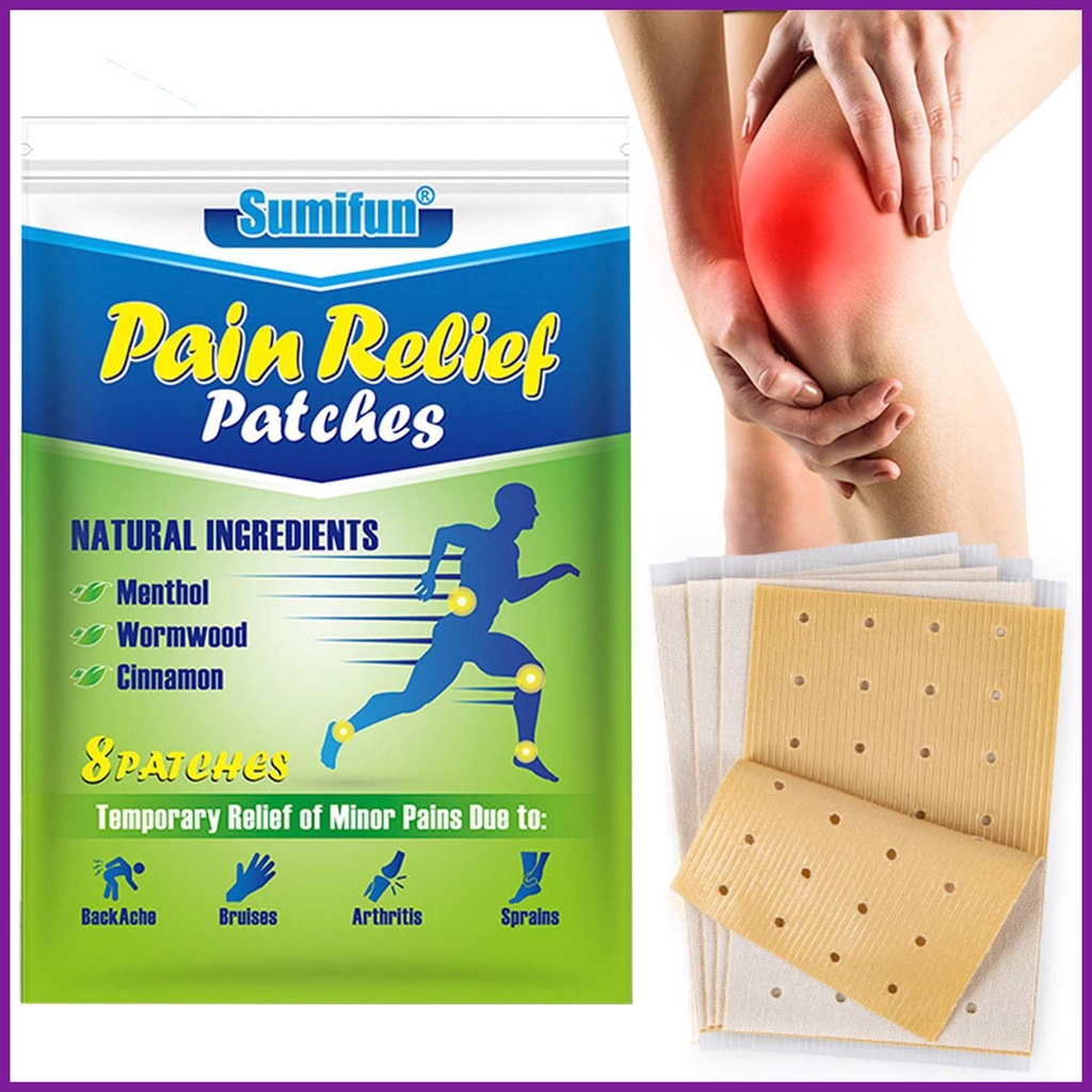 Joint Patches 8 PCS Cervical Lumbar Stickers Patches Muscle Soreness ...