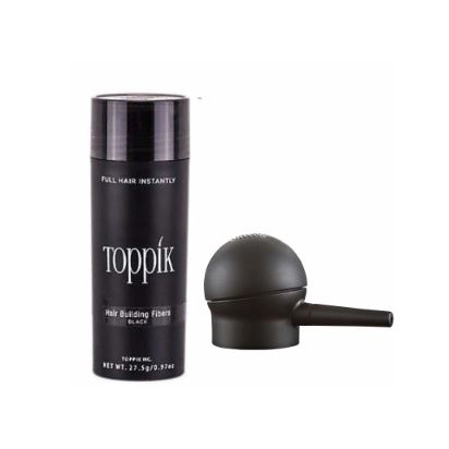 Toppik Hair Fiber & Toppik Spray Applicator SET Hair Loss Concealer ...