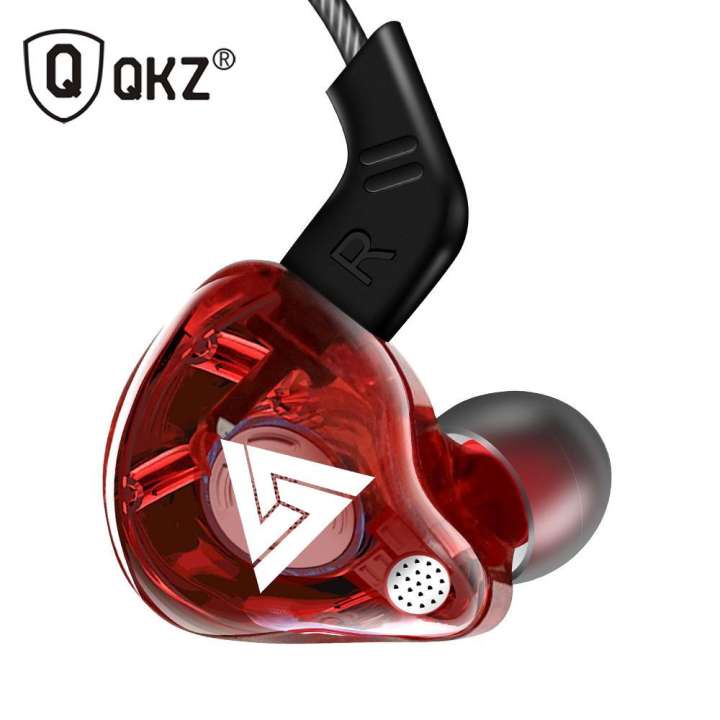 Qkz Ak6 106db 1.2m High Fidelity Wire Universal 3.5mm Sports In-Ear Hi-Fi Sound Gaming Earphones ...