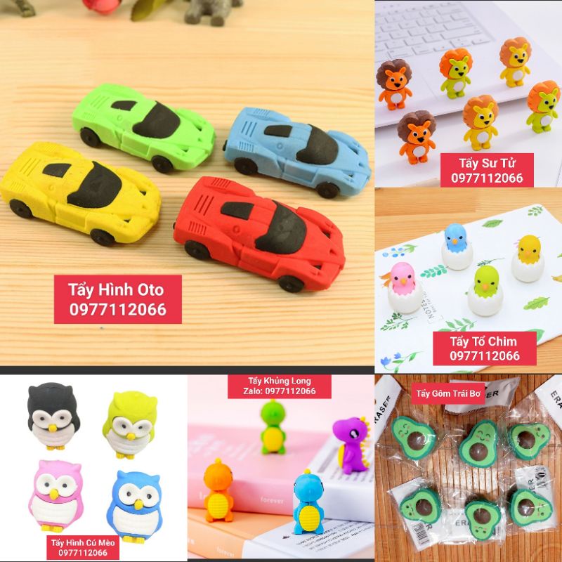 Student Gift - Newest, Most Beautiful Pencil Eraser, Many Models to ...