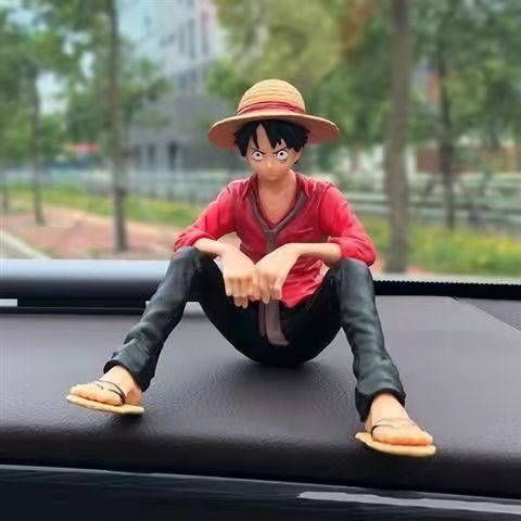 Yukino Luffy One Piece Anime Car Dashboard Decoration Figure ...
