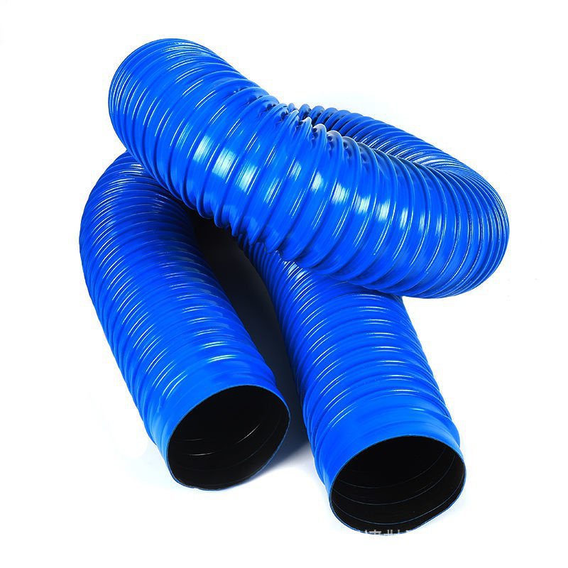 PVC Blue Rubber Hose Industrial Sweep-up Pipe Engraving Machine Dust ...