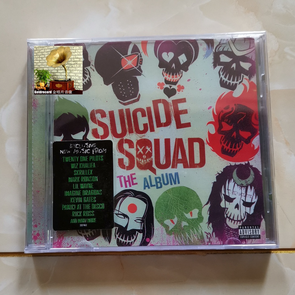 Original Imported Suicide Squad The Album Movie Soundtrack CD Brand New ...