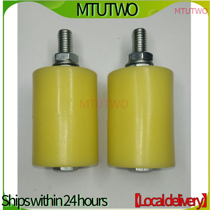 2PCS 50x70mm Sliding Gate Top Guide Roller with Ball Bearings, PP ...