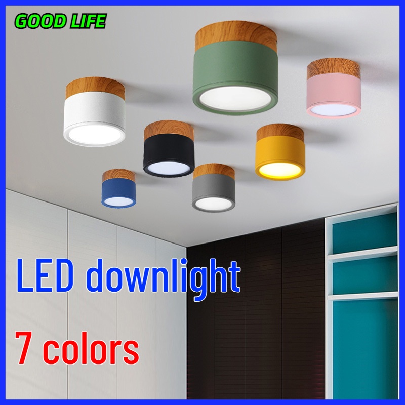 LED Downlight Nordic Style Living Room Aisle Corridor Balcony Surface ...