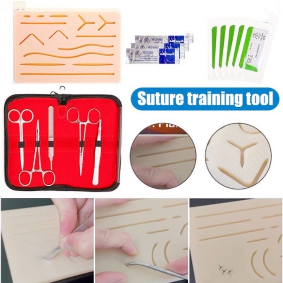 Suture Practice Kit / Basic Suture Kit / Suturing Set / Knot Tying ...
