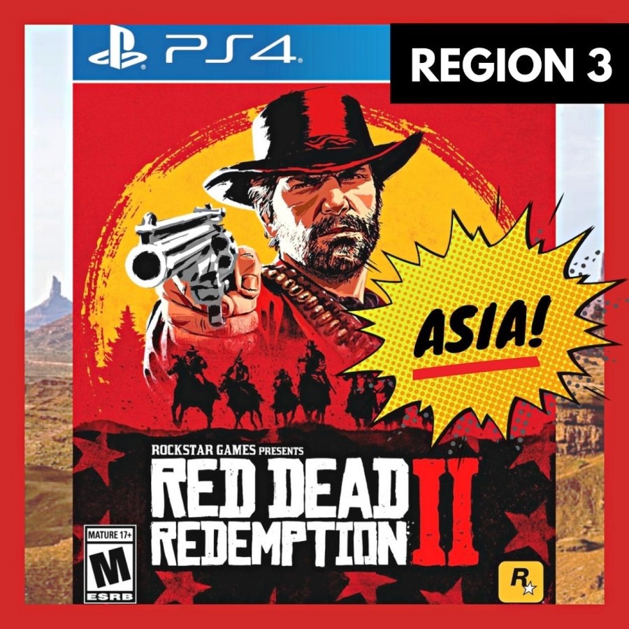 Red DEAD RED DEAD REDEMPTIONTM II PS4TM & PS5TM | Cassette bd dvd cd ...