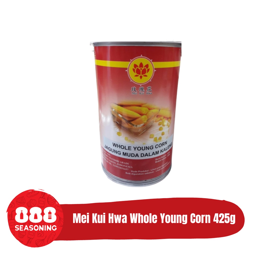 Mei KUI HWA WHOLE YOUNG CORN (YOUNG CORN) 425g | Shopee Philippines
