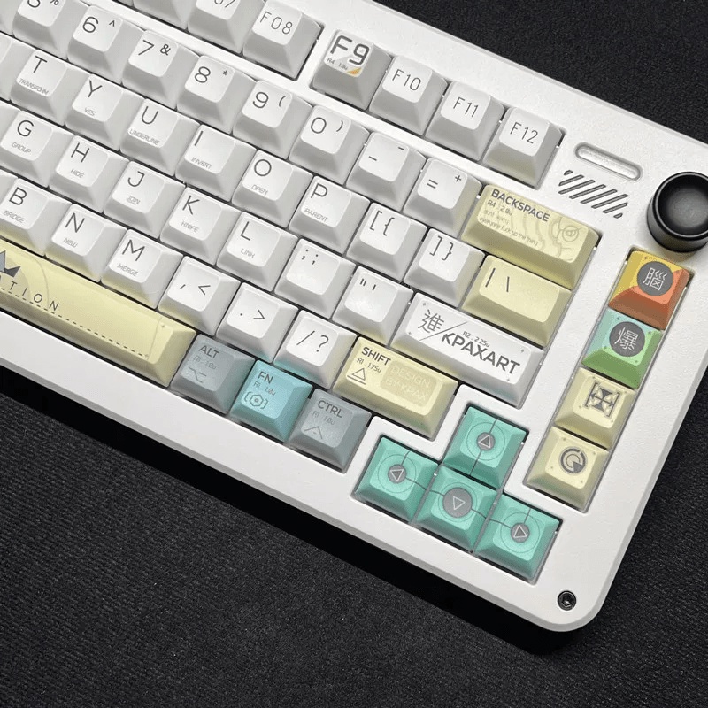 Brainstorming 140 Keys PBT Dye Sublimation KCA Profile Keycaps Set for ...