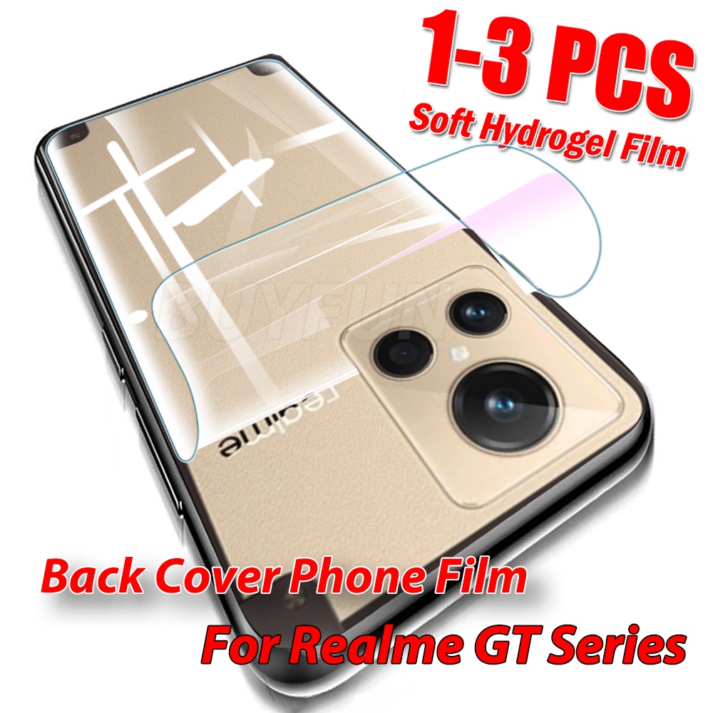 For Realme GT 5G Back Cover Hydrogel Film For GT2 Pro Neo 2 3 3T Neo2 ...