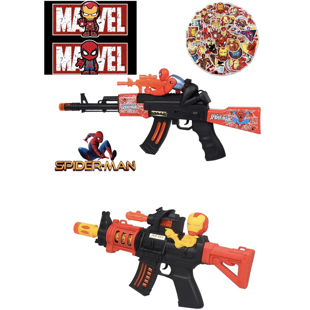 JLT Super Hero Lights and Sounds Blaster Toy(RANDOM ONLY) | Shopee ...