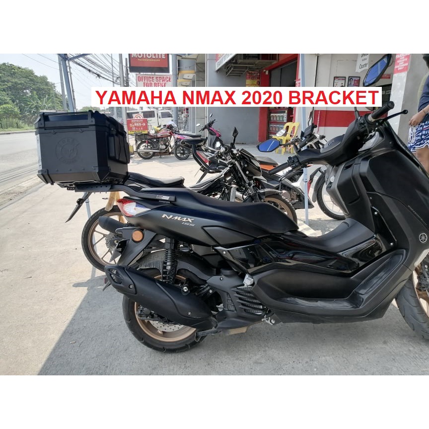 Yamaha NMAX V2 J.COM Heavy Duty Top box Monorack Bracket (Plated ...