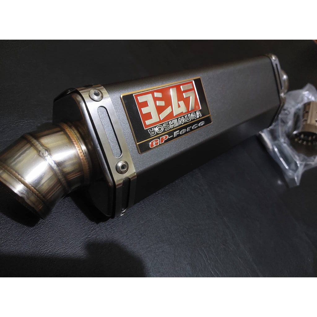 Yoshimura GP force Muffler with Silencer 51mm inlet | Shopee Philippines