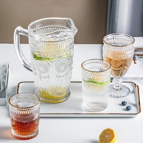DELISOGA PITCHER Water Pitcher (1PC) DSH040A Water Pitcher With Glasses ...