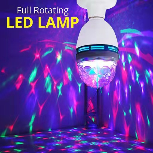 Disco Bulb Lamp Auto Rotating Stage Dancing Light | Shopee Philippines