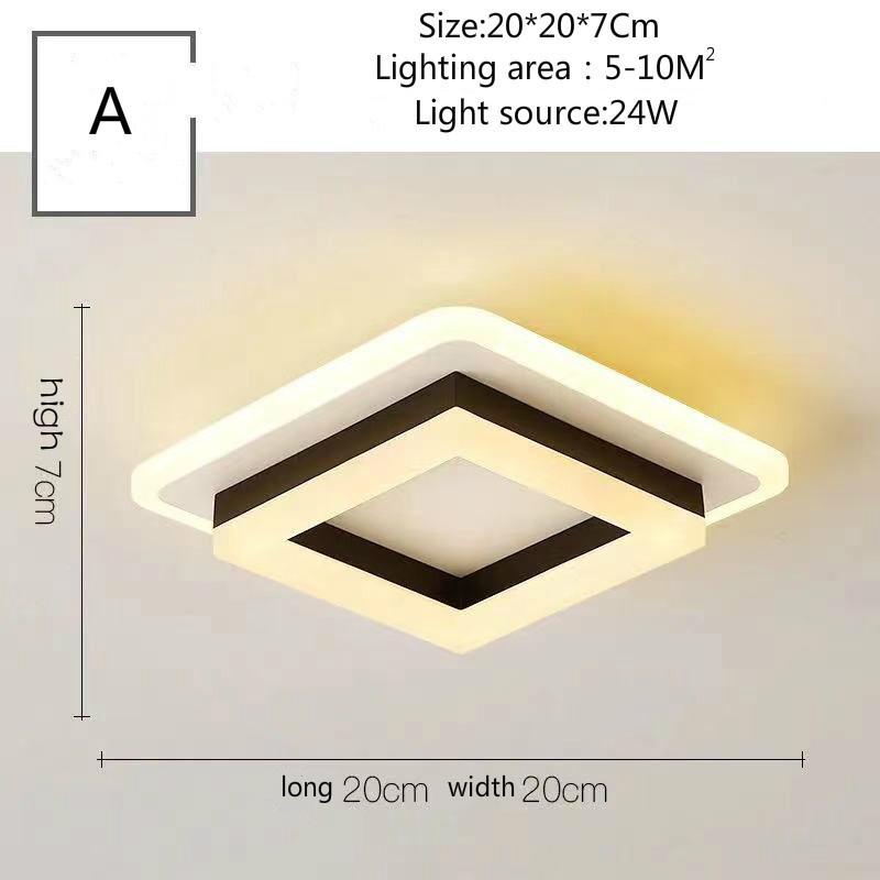 【COD】 Chandelier Ceiling Lights Ultra-Thin Modern Center Light Ceiling ...