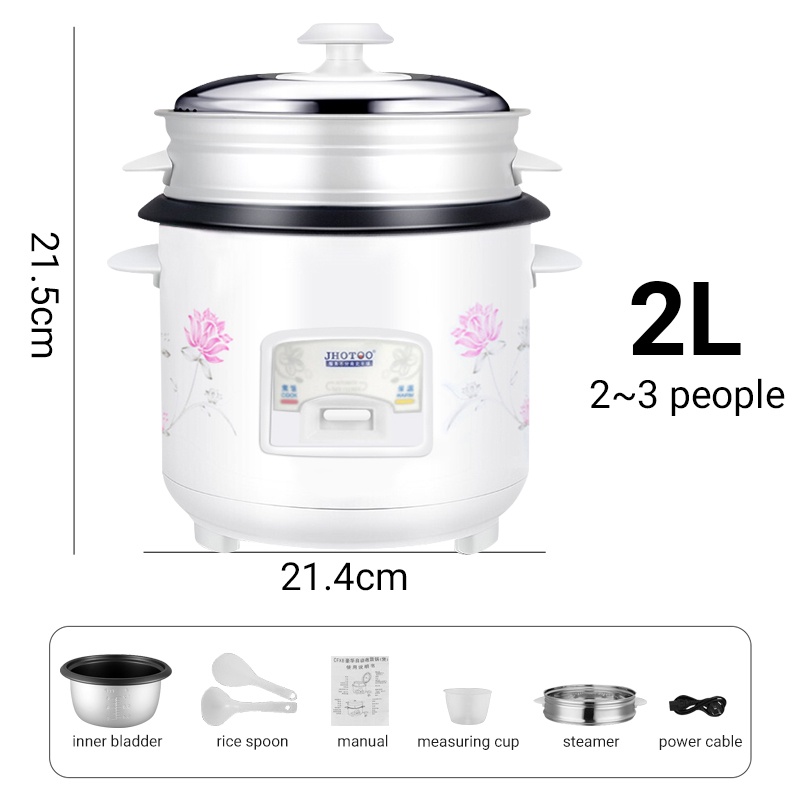 3L rice cooker with steamer mini rice cooker multifunctional electric ...