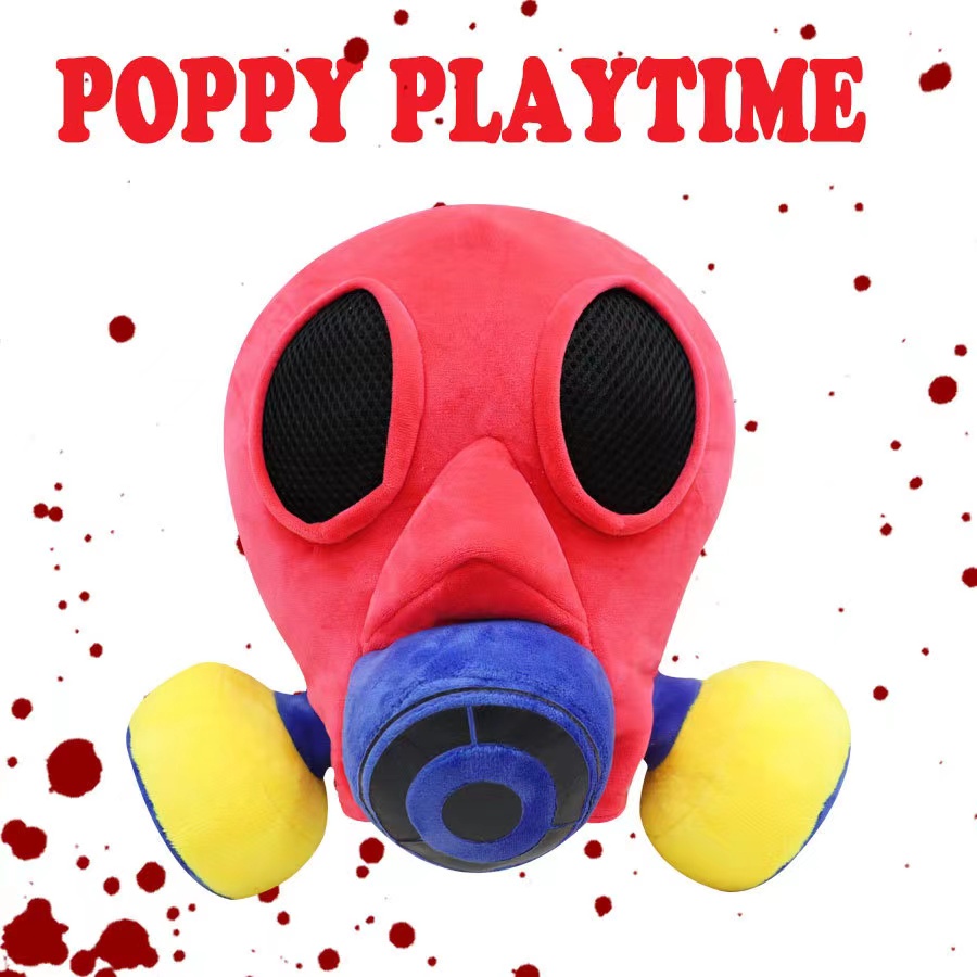 (Ready to Ship) New Poppy Playtime Chapter 3 Gas Mask Plush Soft ...