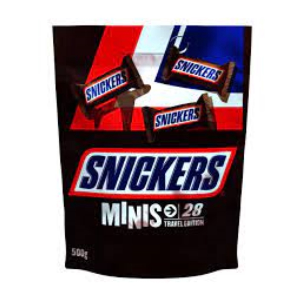 Snickers MINIS TRAVEL EDITION Contents 28pcs | Shopee Philippines