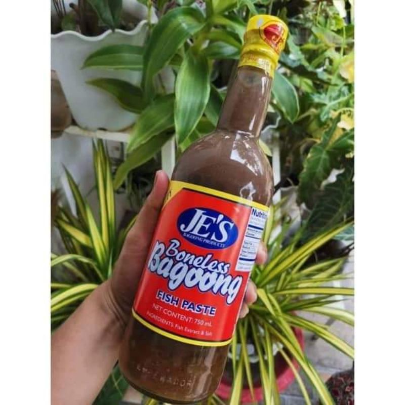 JE'S Supreme Boneless Bagoong Pure ISDA 750ML | Shopee Philippines