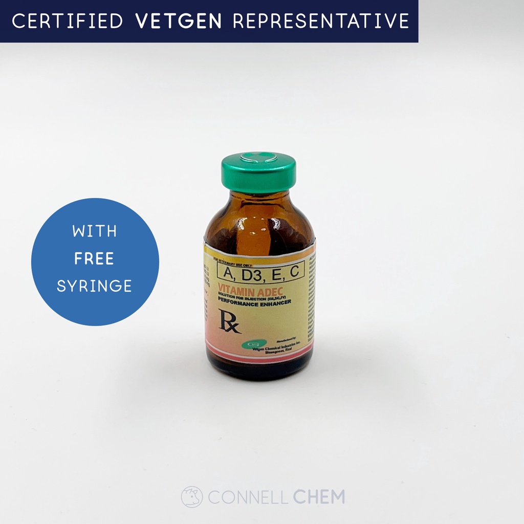 Mini Vitamin ADEC for Animals | 20ml | Injectable | Vet Product ...