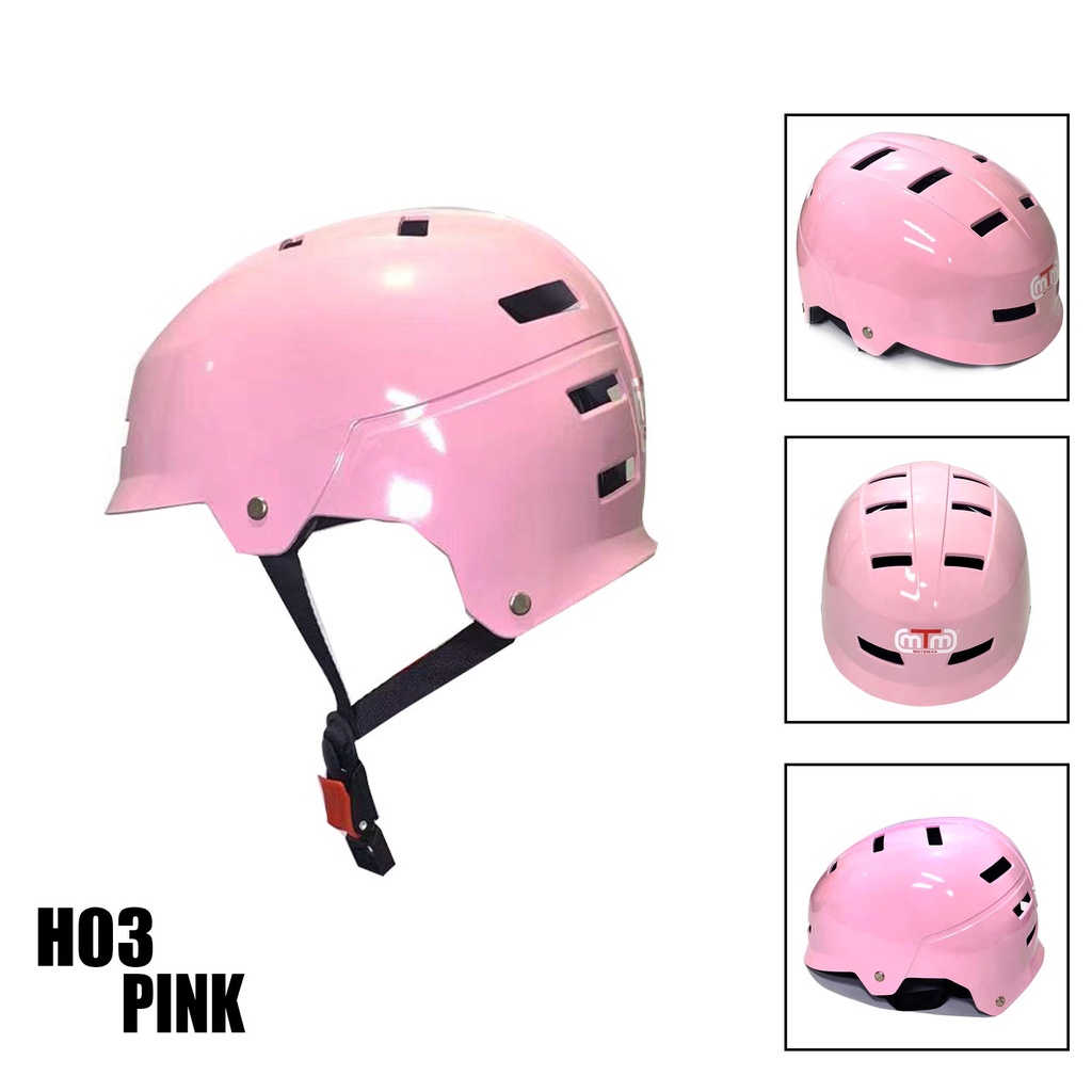 H03 NUTSHERLL HALF FACE HELMET FOR MOTORCYCLE E BIKE COD | Shopee ...