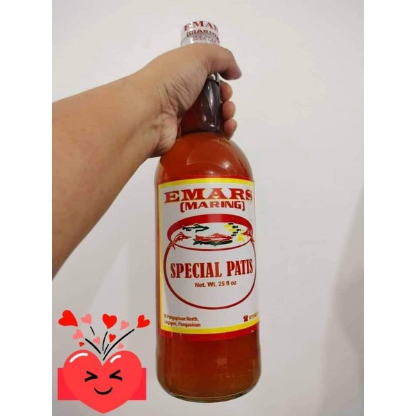 EMARS Maring Special Pure Patis 750ML | Shopee Philippines