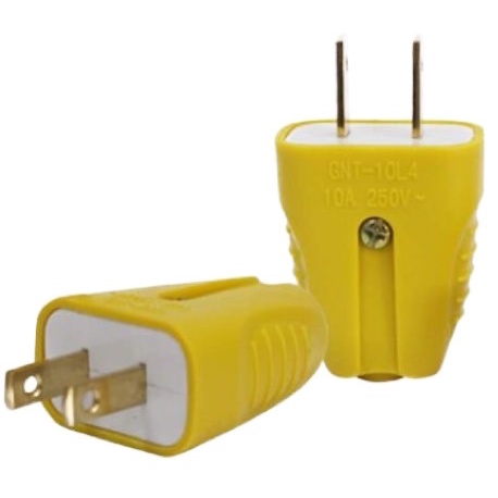 Yellow Male Plug Unbreakable Model -10L4 1 Box 20 Pieces 7W3T. | Shopee ...