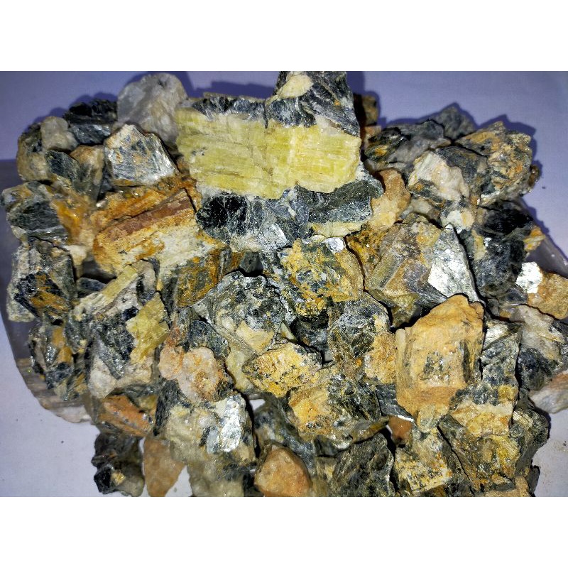 Natural Pyknite (Biotite with Topaz) Crystal / Raw Stone (random pick ...