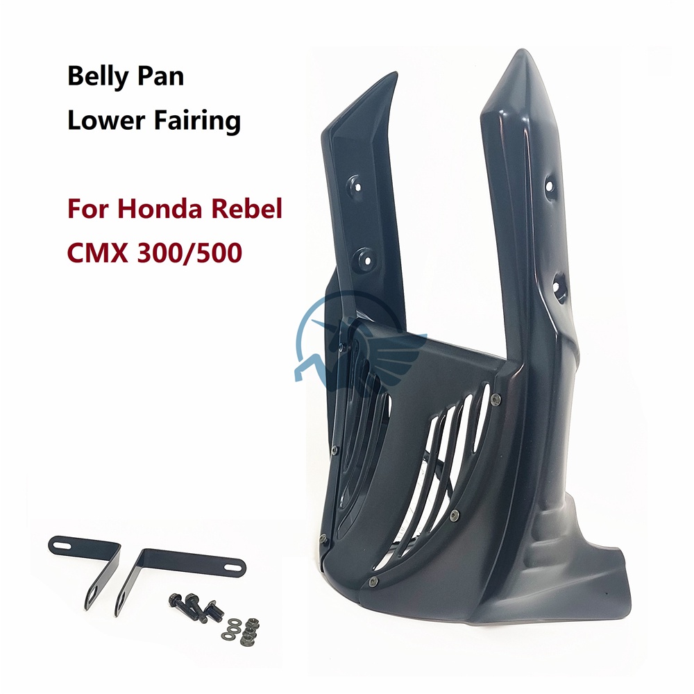 Front Lower Belly Pan Radiator Cover Chin Fairing Spoiler For Honda ...