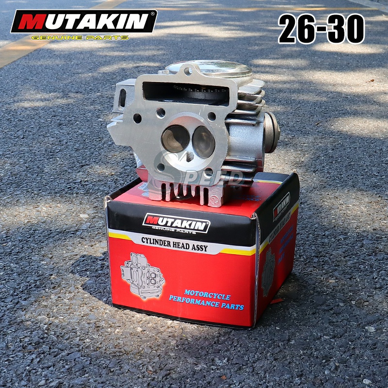 MUTAKIN Cylinder Head For Honda Wave 100 XRM110 STD Dream Modified Set ...