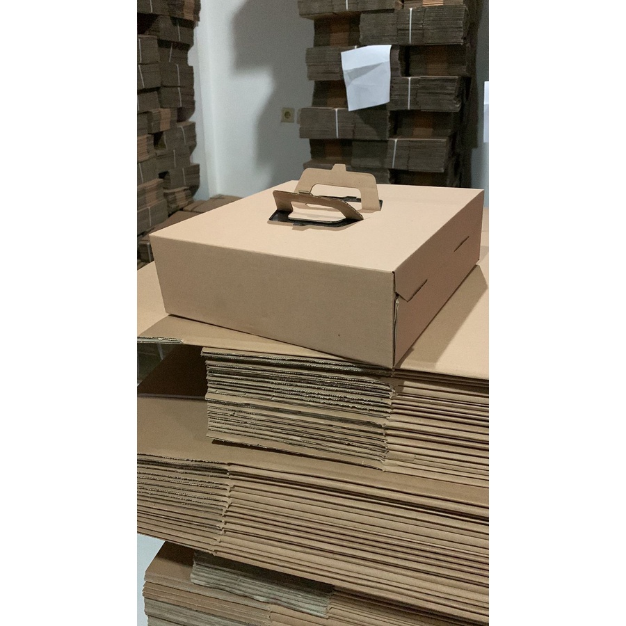 Cardboard Box Cardboard Box Packing Box Tentengan Mica 30x30x10 ...