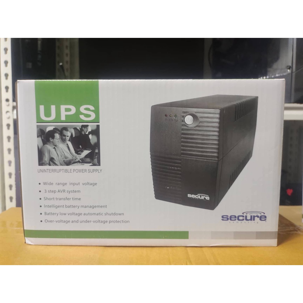 SECURE UPS 650VA /1000VA Uninterruptible Power Supply | Shopee Philippines