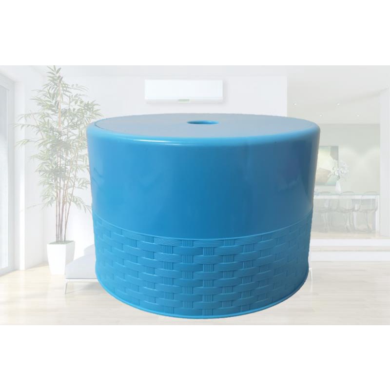Rattan Plastic Laundry Stool/ Round Stool /Kiddie Stool Round Plastic ...