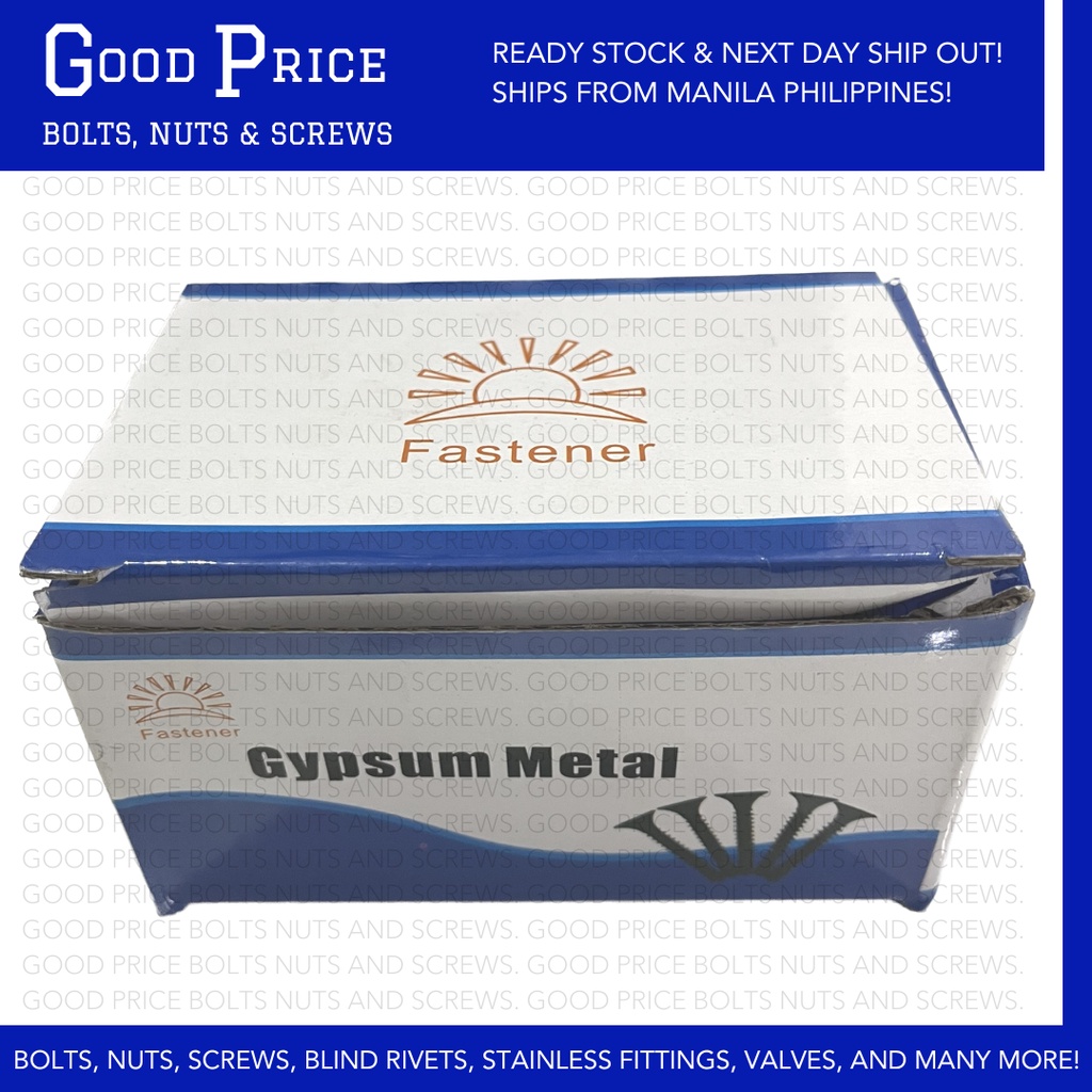 Turnilyo Gypsum Screw Metal Sold by Small Box | Shopee Philippines