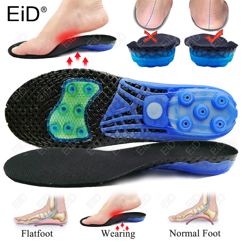 Best EVA orthopedic insoles for the feet Spring silicone arch support ...