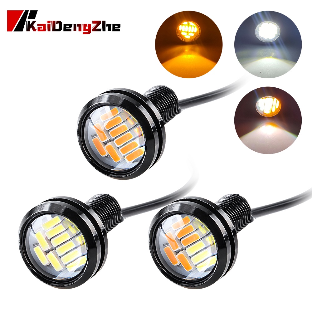 1Pcs 12Smd 23Mm 12V Turn Signal Led Bulb Eagle Eye Led Lights For Car ...
