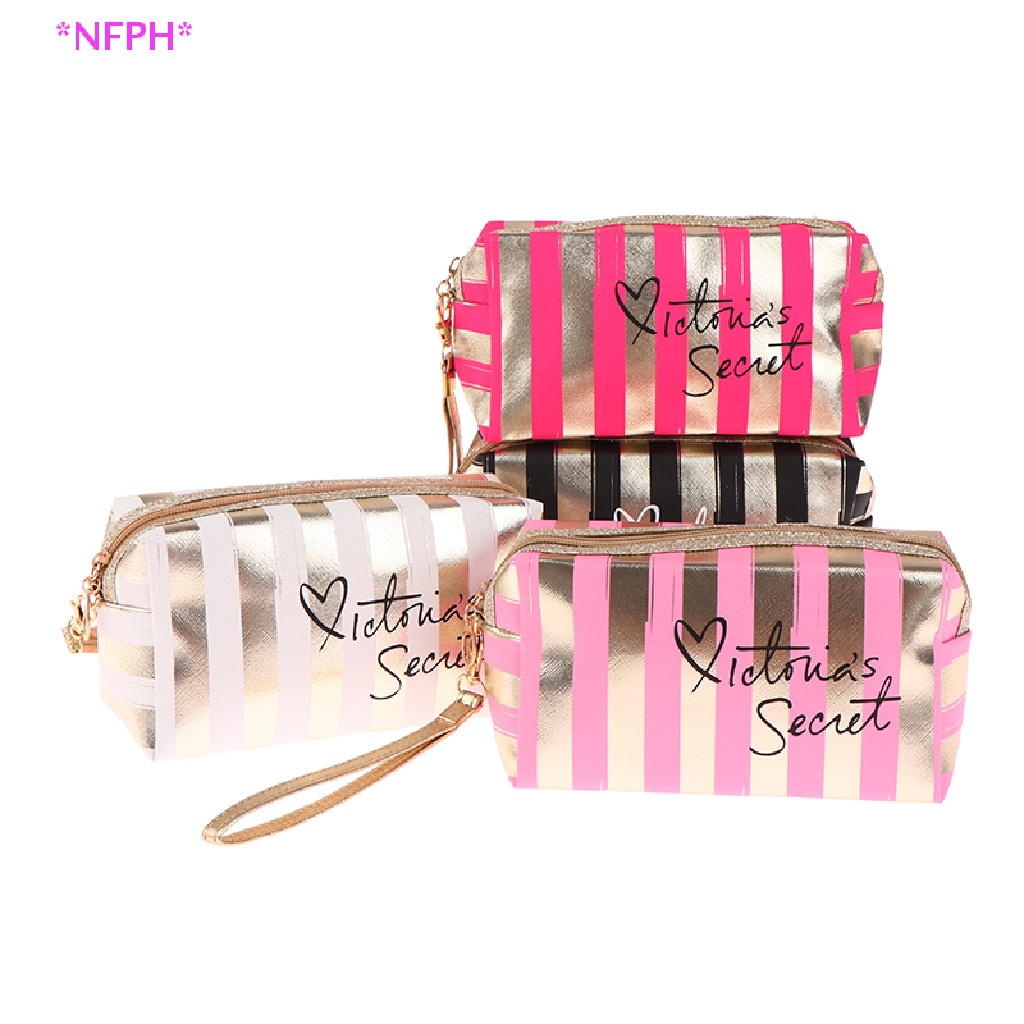 CKFR Waterproof PVC Laser Cosmetic Storage Bags Women Protable Make Up ...