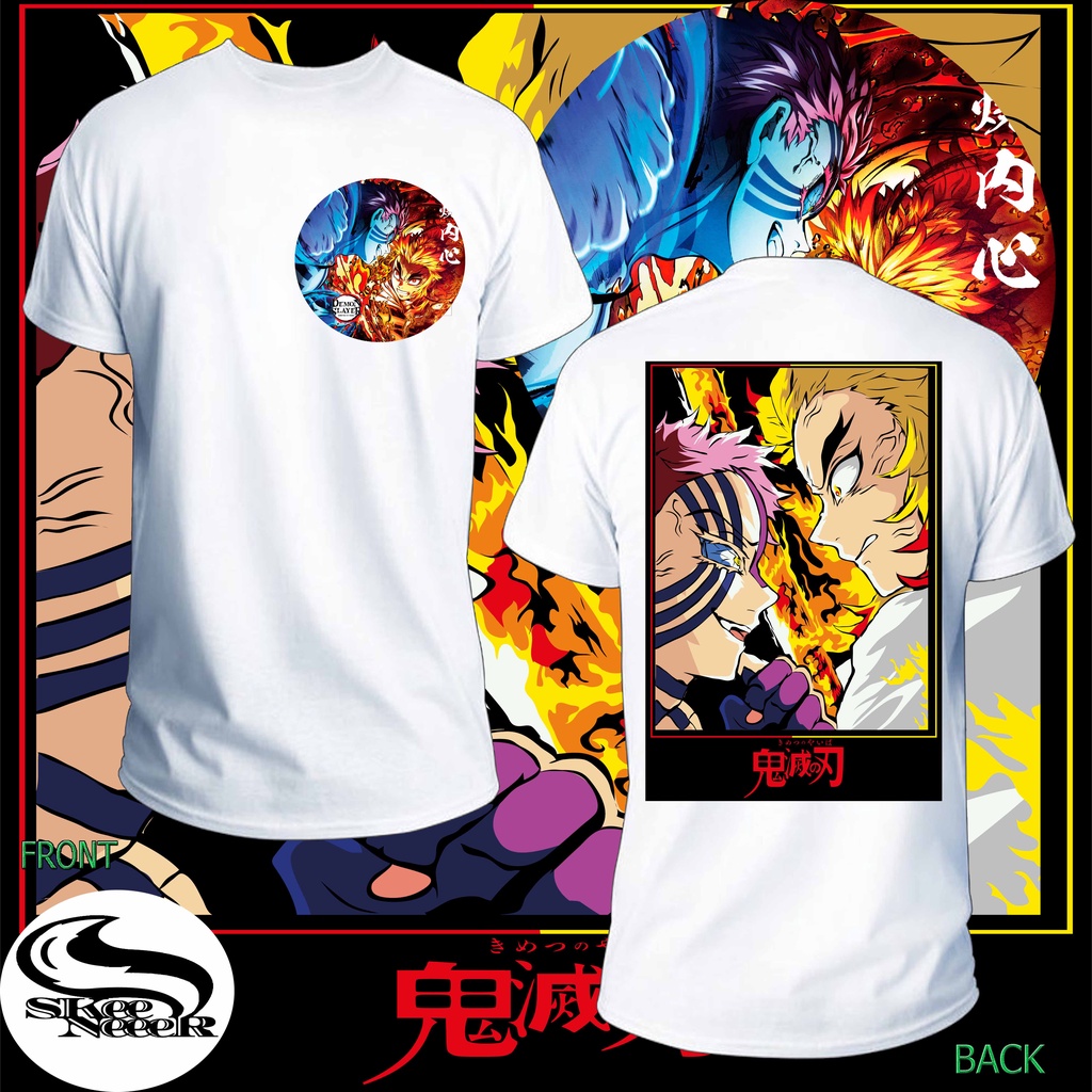 Printed TShirt DEMON SLAYER (DESIGN 3rd DESIGN) | Shopee Philippines