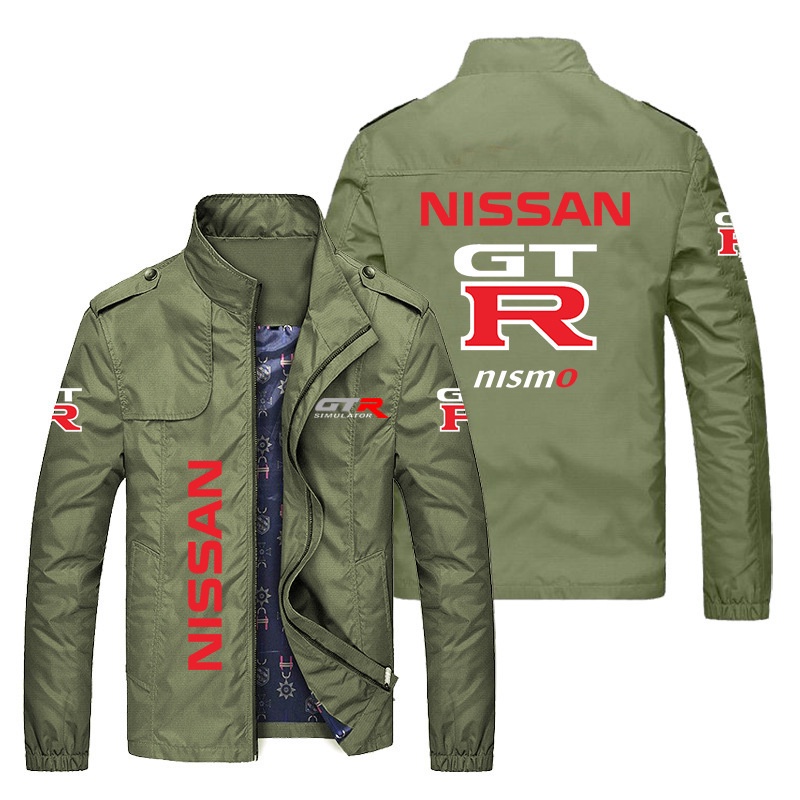 NISSAN GTR LOGO jacket R32 R33 R34 R35 fan custom plus size loose thin ...