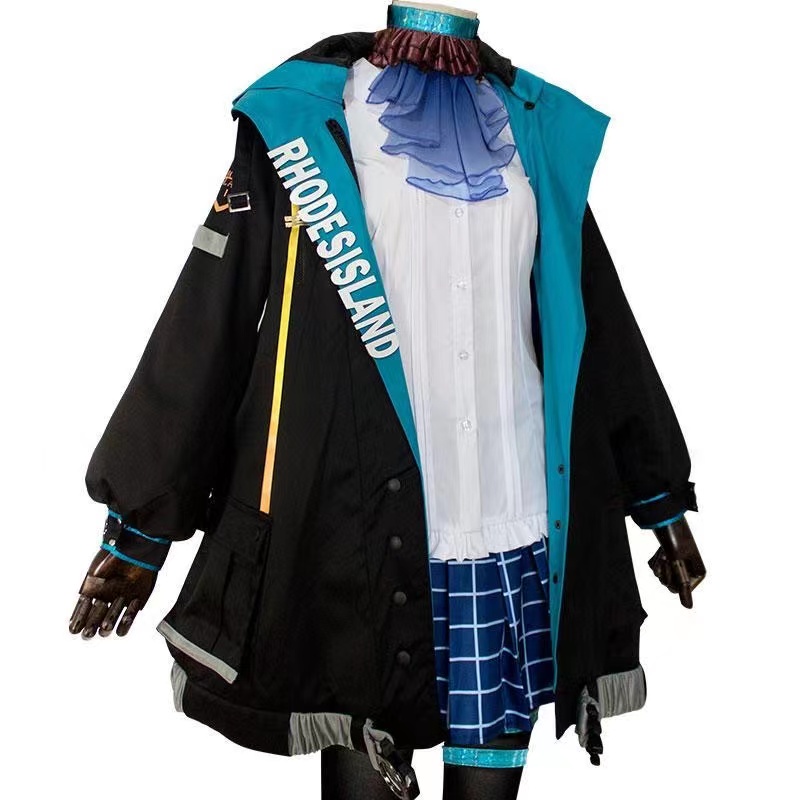 Arknights Amiya Cosplay Costume Wig Game Uniform Kanye Ark COS ...